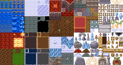 Trigun RPG Project of Awesome: Chipsets (aka background tiles)