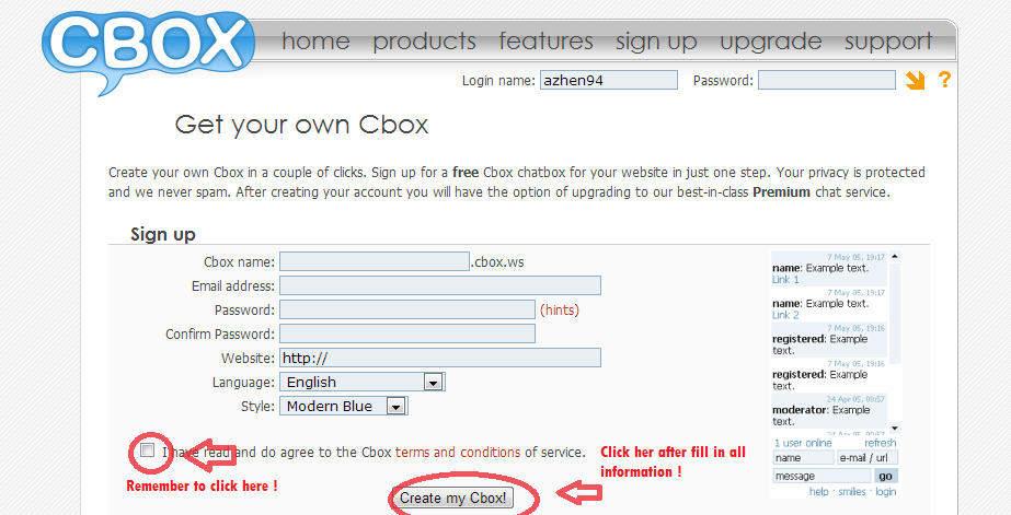 Just The Way You Are: *Add chatbox in your blog