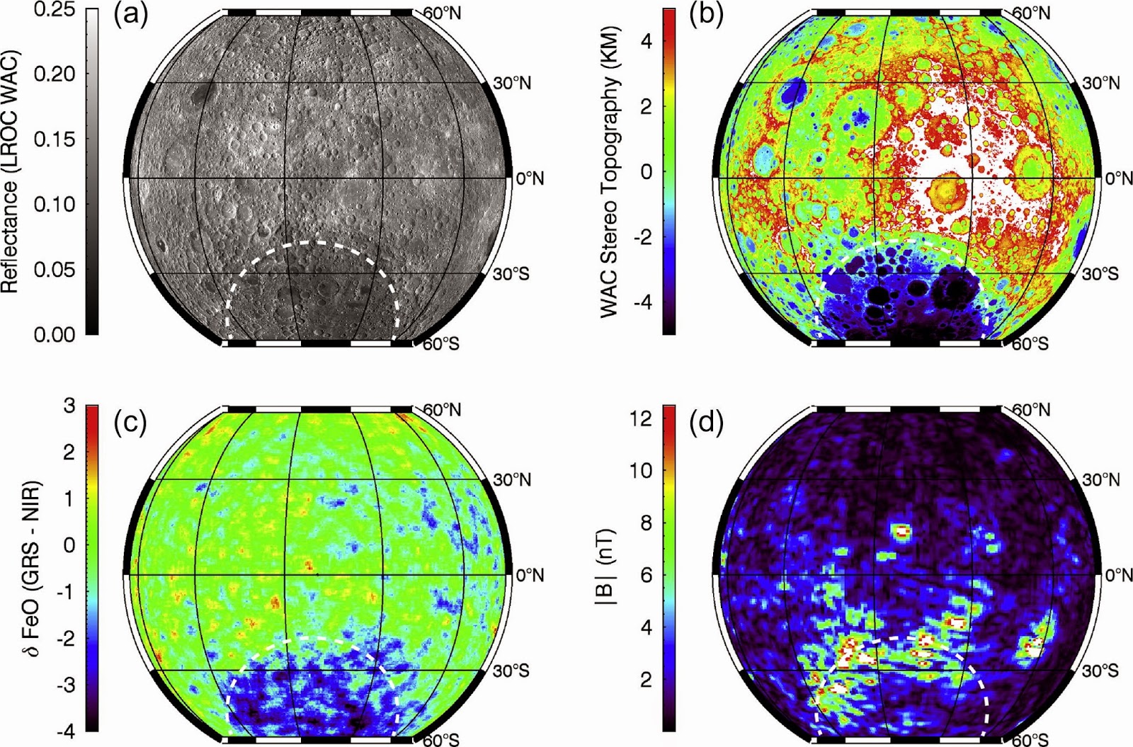 The Dragon's Tales: Hunting for Iron From the South Pole-Aitken Basin ...