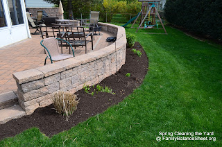 Front Yard Landscaping: Spring Clean Up! - Family Balance Sheet