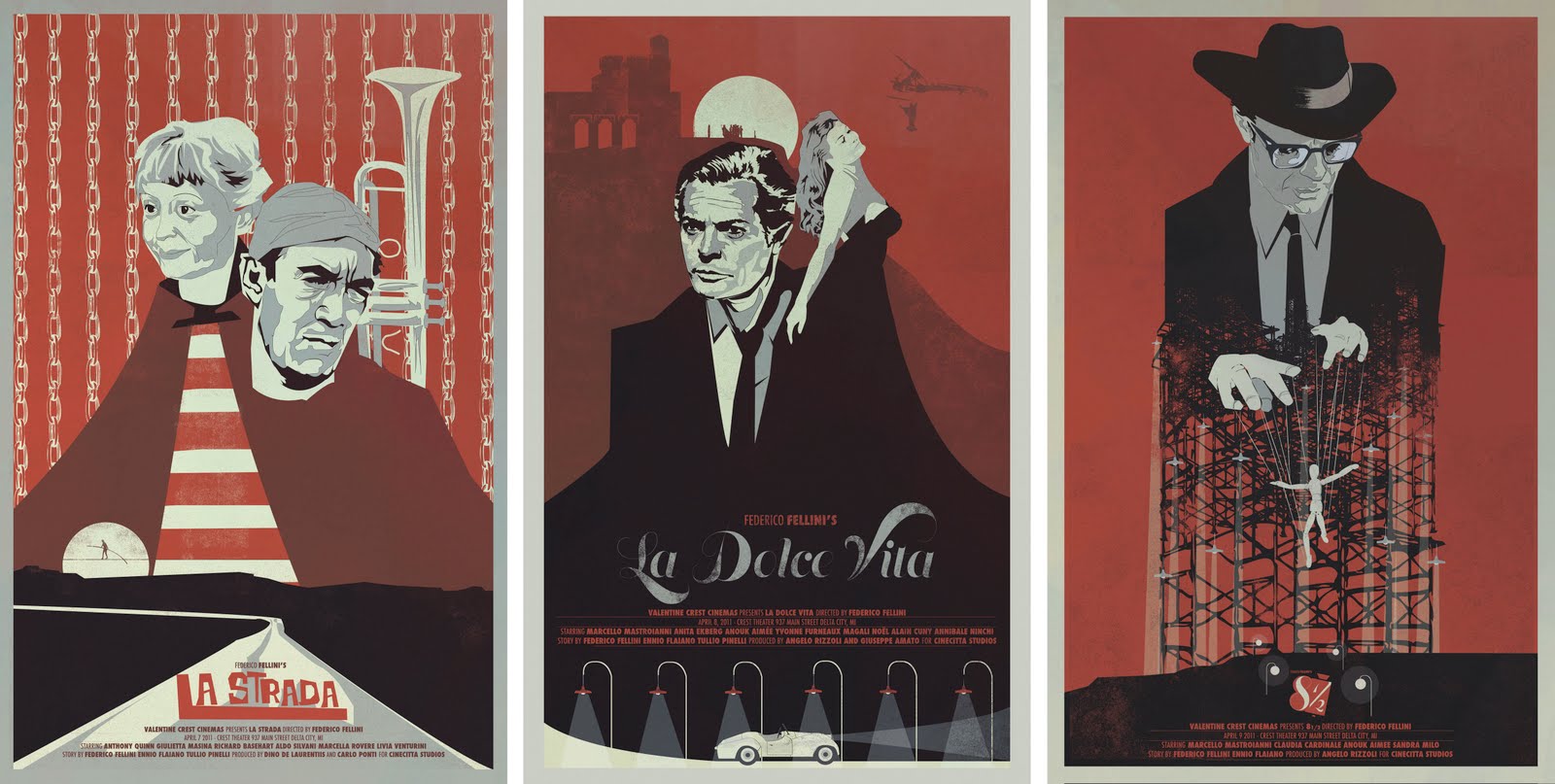 Flyer Goodness: Screenprinted Movie Posters by Fro Design Co.