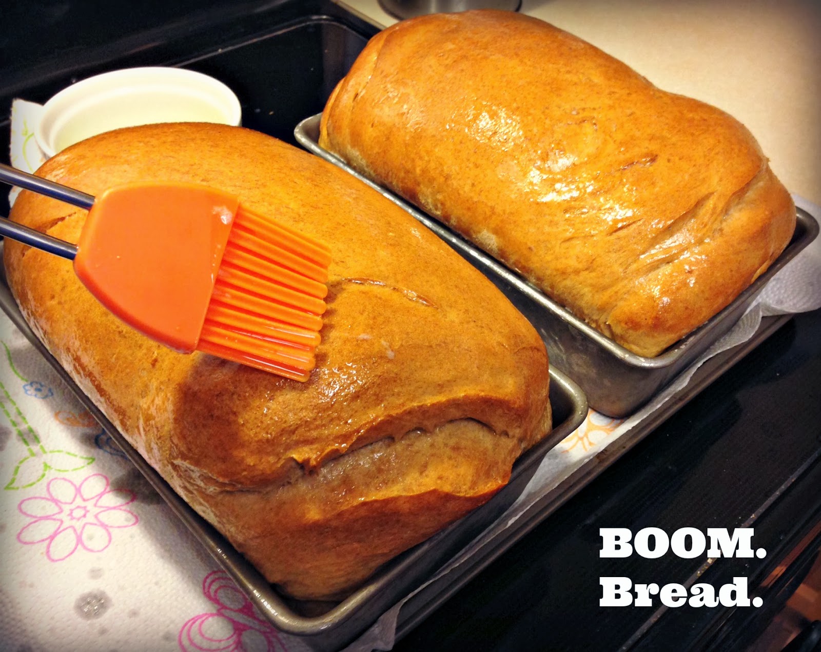 ALL THE WHINE: Kitchen 101 - Easy Whole Wheat Sandwich Bread