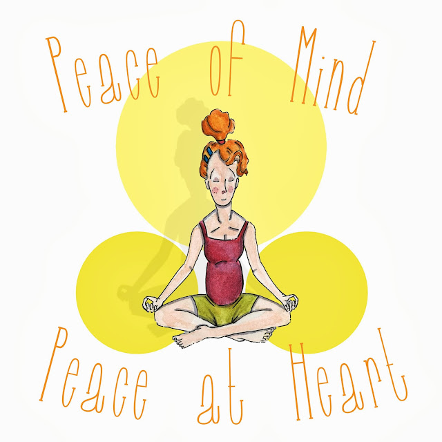 Liz Cleaves Illustration : Peace at Mind, Peace at Heart