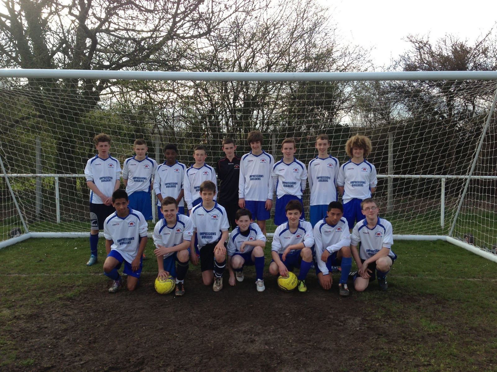 Pentwyn Dynamos Under 16s 2013/14: April 2013
