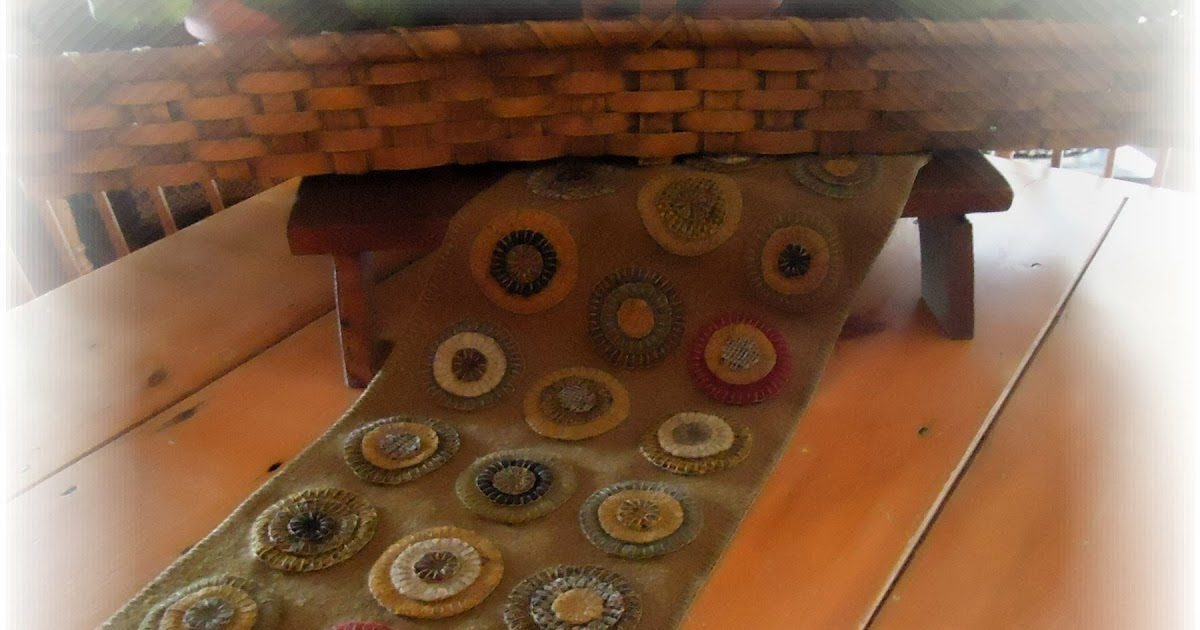 KM PRIMITIVES: PENNY RUGS