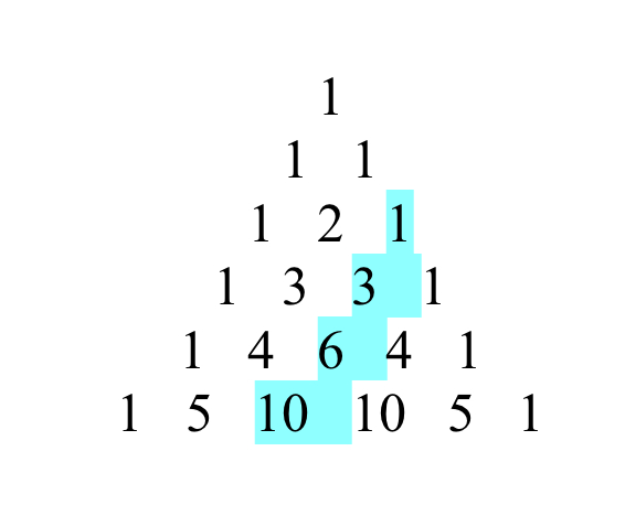 The Art of Logic: Pascal's triangle: fitting polynomials
