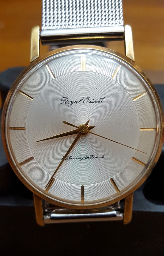 Jam Waktu Vintage Watches: OR01. Royal Orient Gold-Plated manual ...