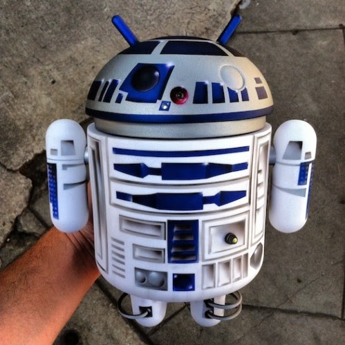 The Blot Says...: R2-D2 Star Wars Custom Mega Android Vinyl Figure by ...