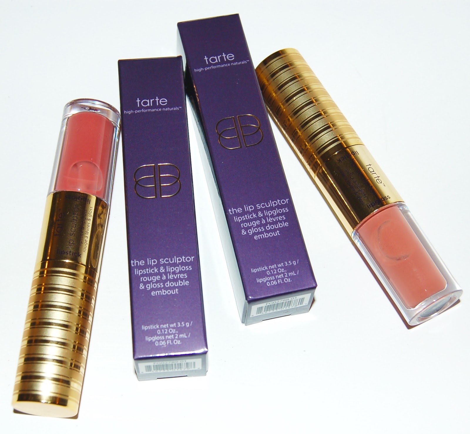 Tarte Double Duty Beauty The Lip Sculptor Lipstick & Lipgloss - Review ...