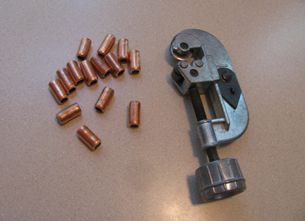 Metal stamping necklace project