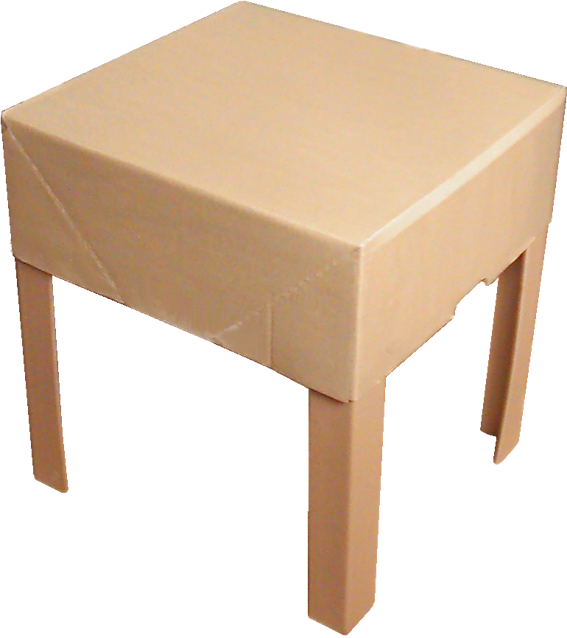Cardboard Table Designs In
