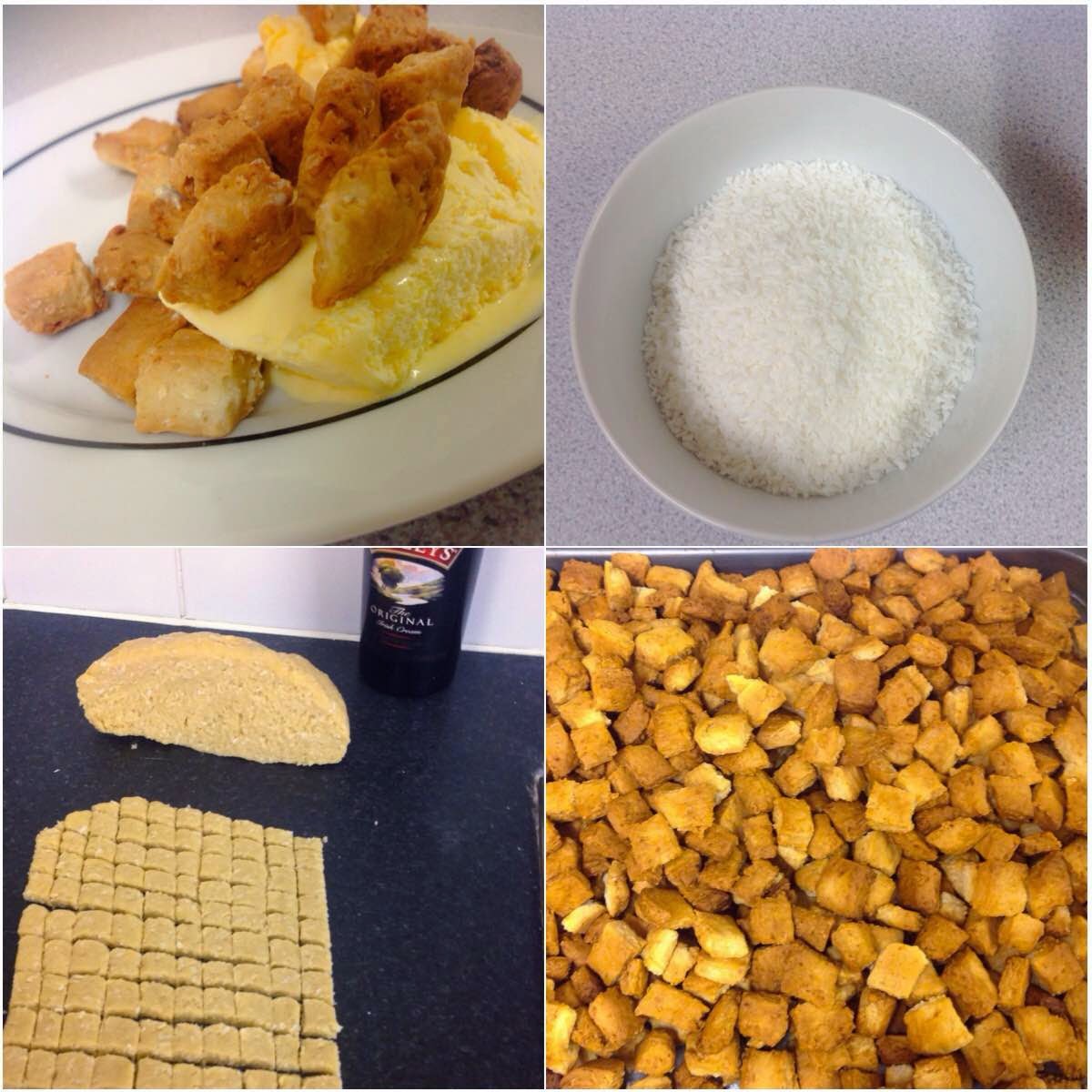 Chin Chin | Coconut Chin Chin (Baked)