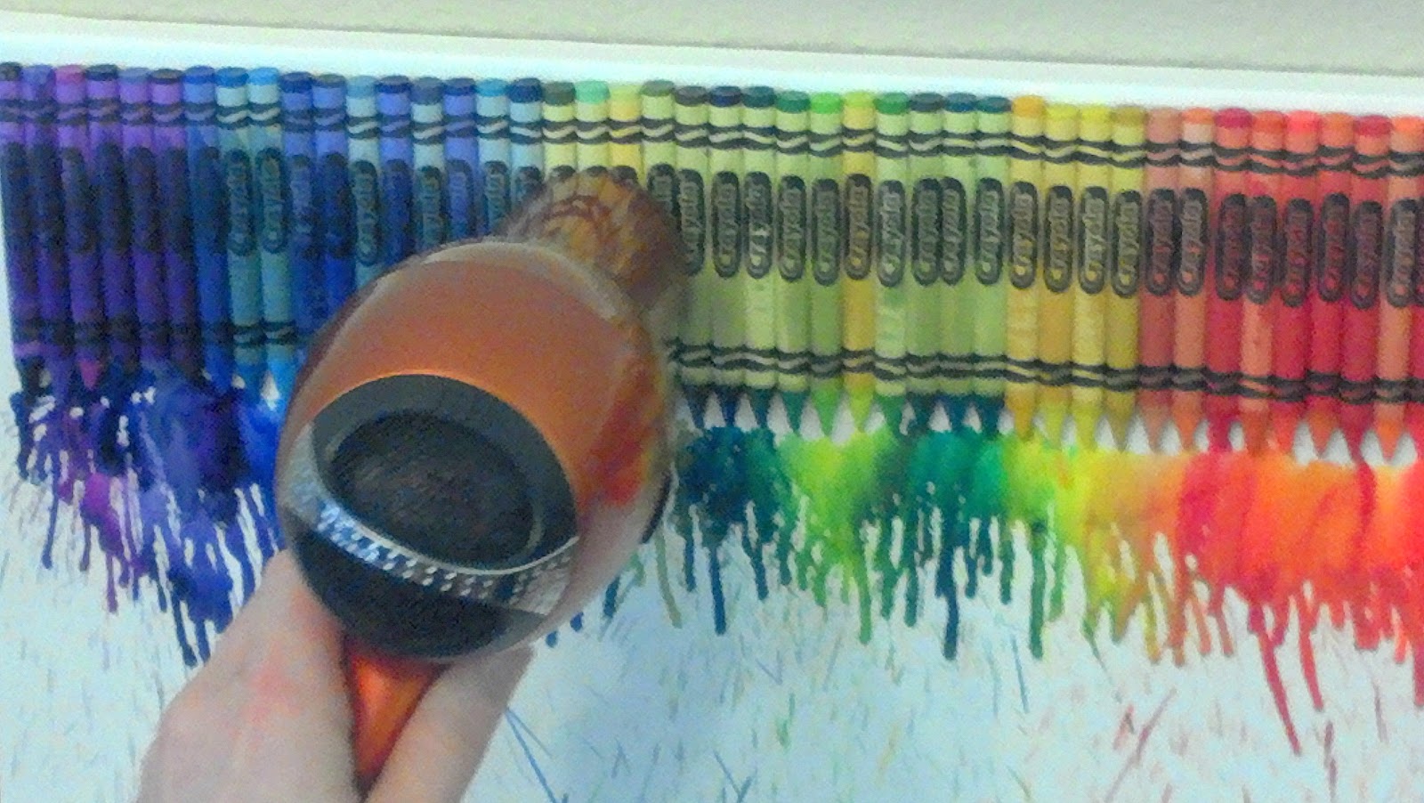 Flowers Creations: Crayon Art Tutorial