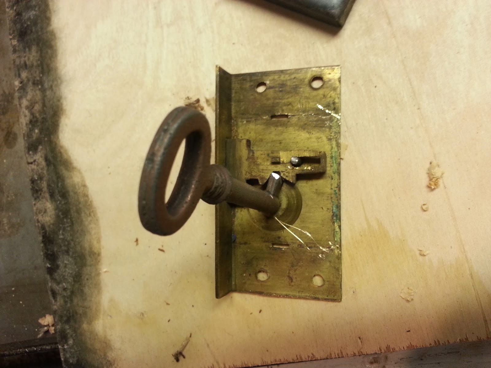 John Mark Power, Antiques Conservator: Making a Key for an English ...