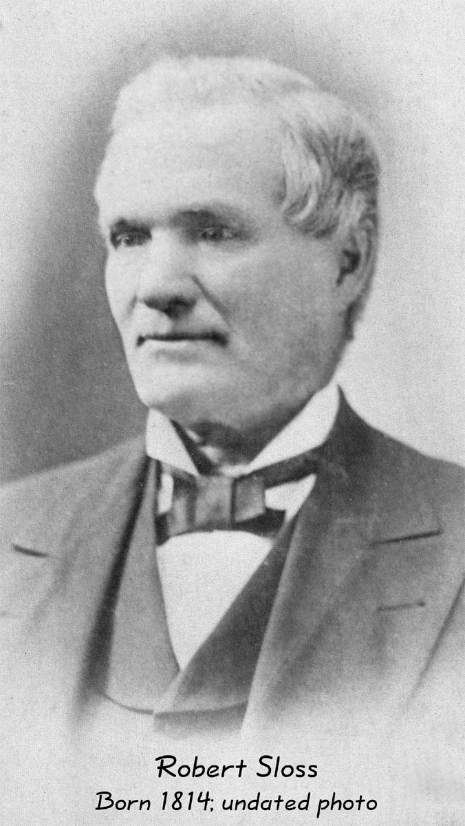 Maternal ancestors for Bill & Phyl's grandkids: 17 & 18 - Robert Sloss ...