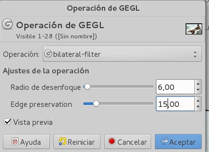 wilber&co: Un poco de GEGL y Freaky Details (Pat David tutorial)