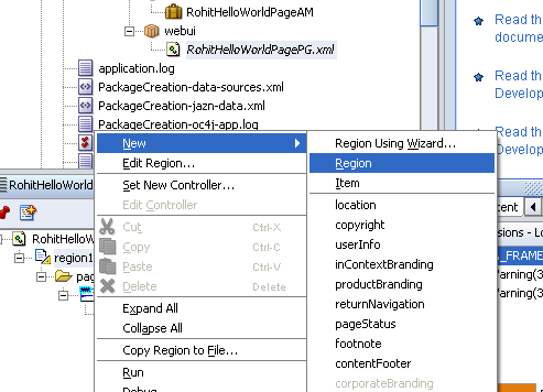 Oracle Application's Blog: Assign Default Values In OAF Page