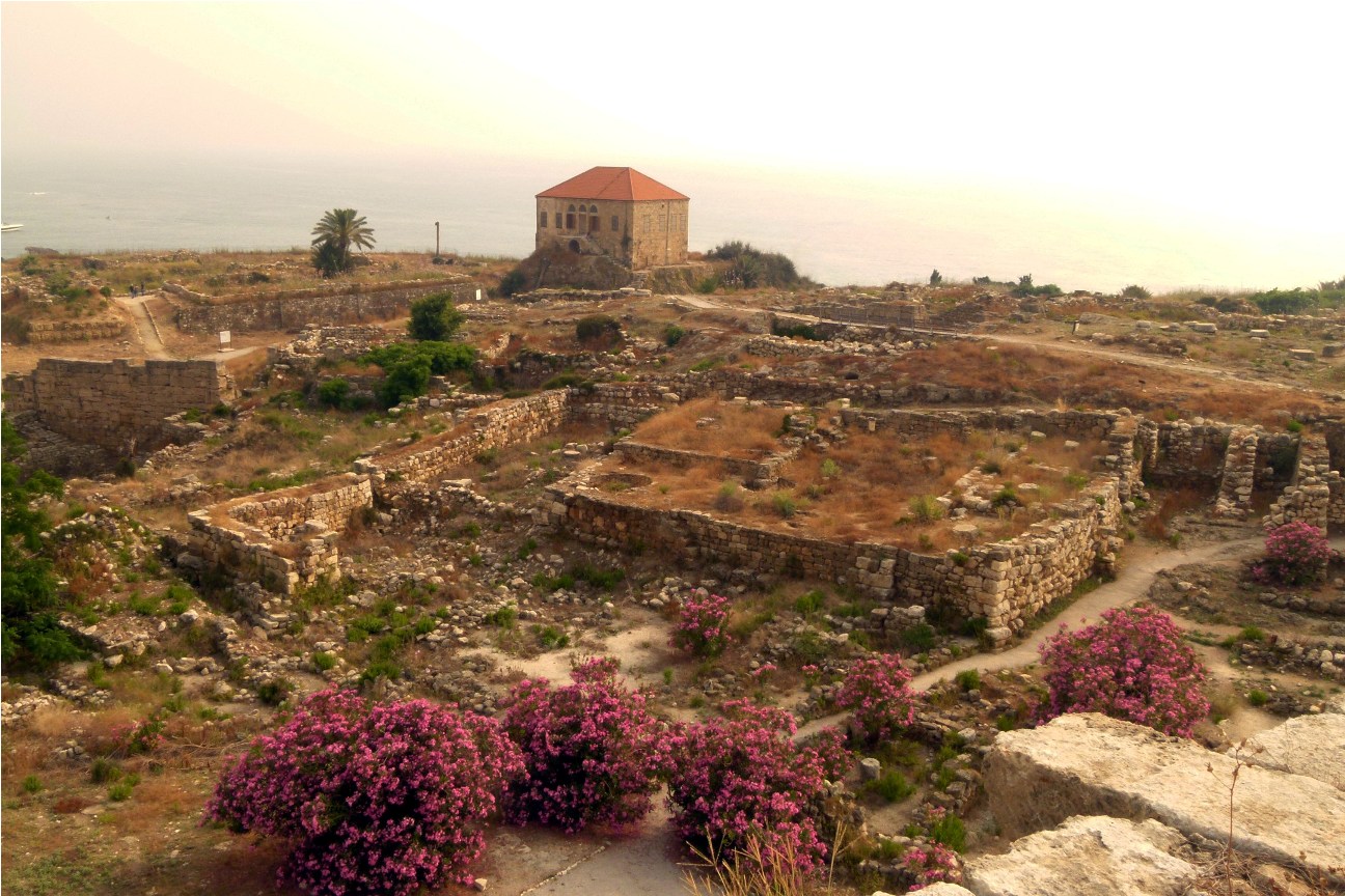 the viewing deck: Byblos (Jbeil) Archaeological Site