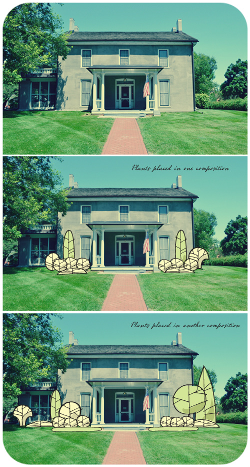 Topiary and Tiramisu: Arrangement of Plant Forms