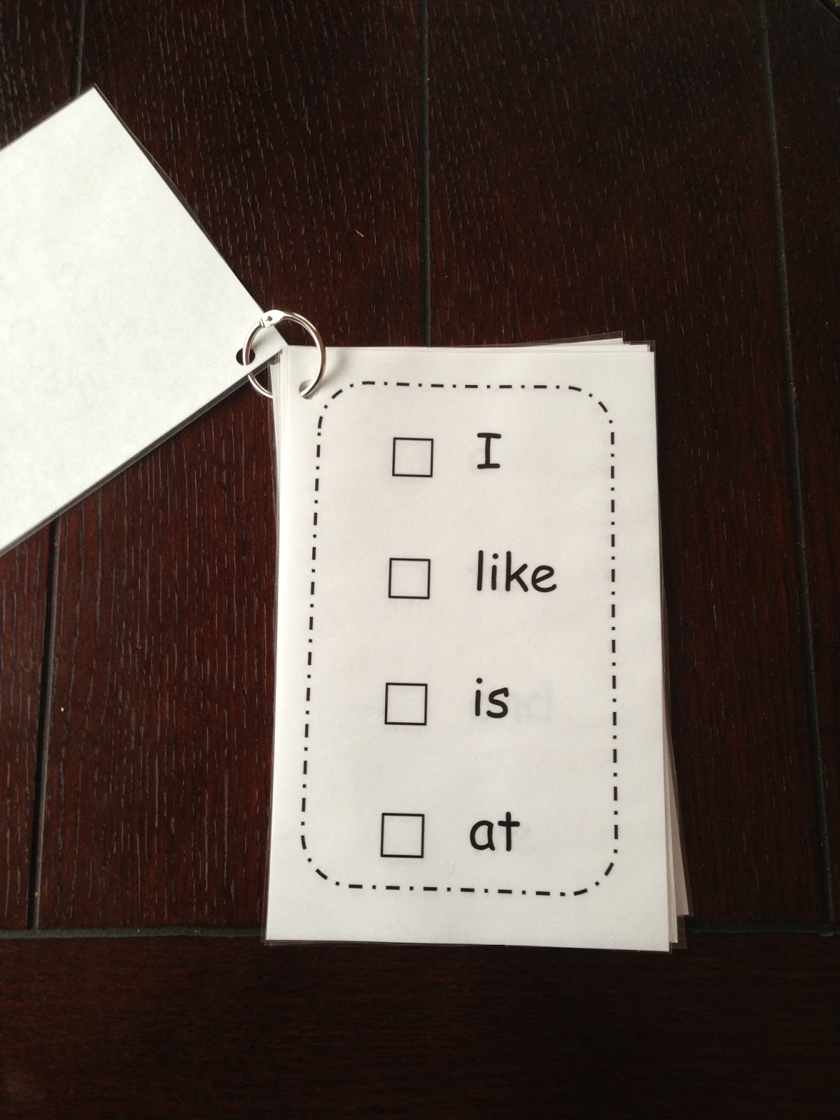Sight Word Flip Book - Reading Skills - A Spoonful of Learning