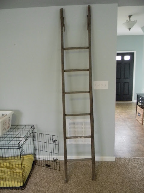 Seaside Interiors: Vintage Ladder RePurposing