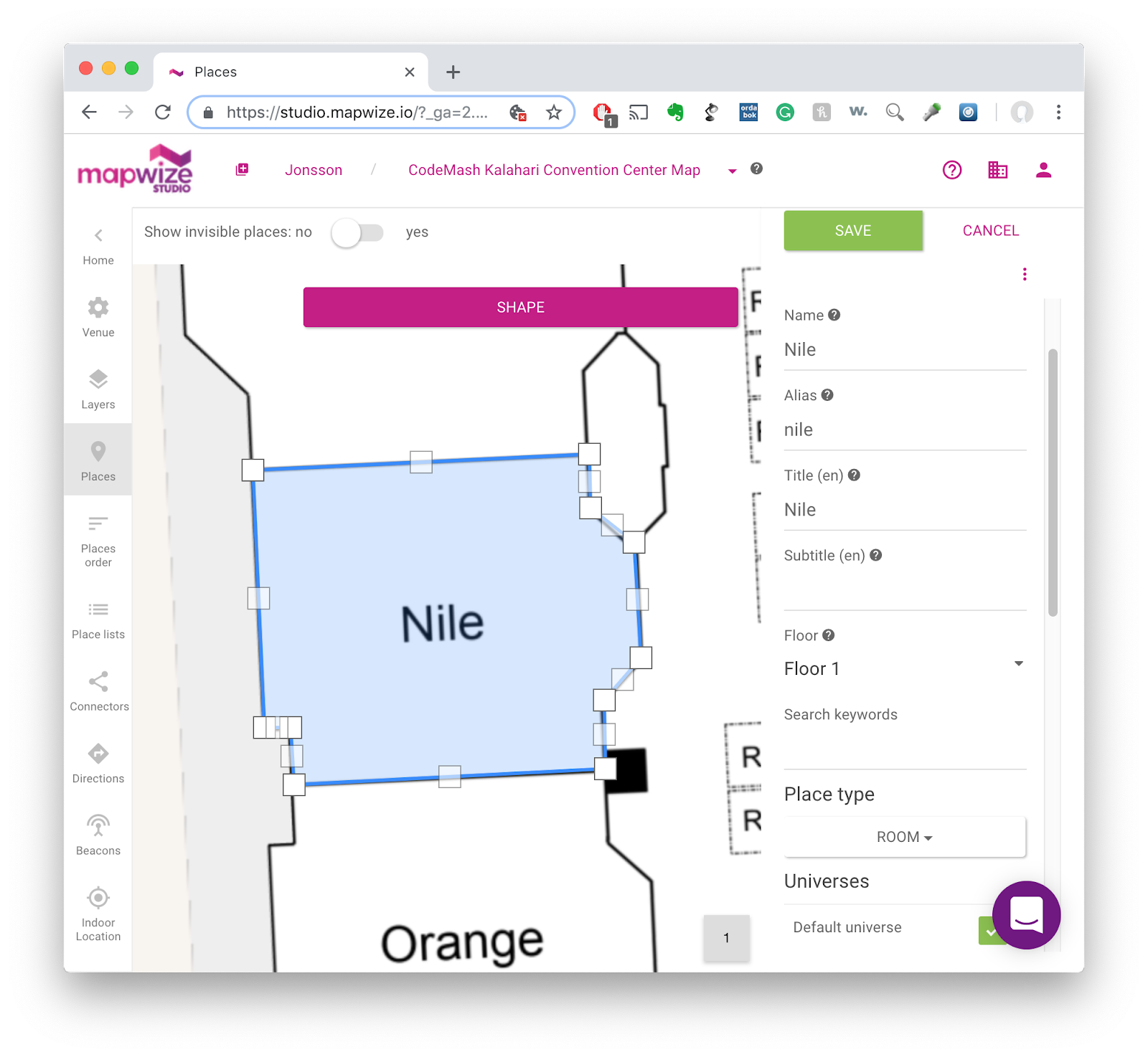 Steinn (Stan) Jónsson's Tech Talk: Interactive Venue Map for CodeMash