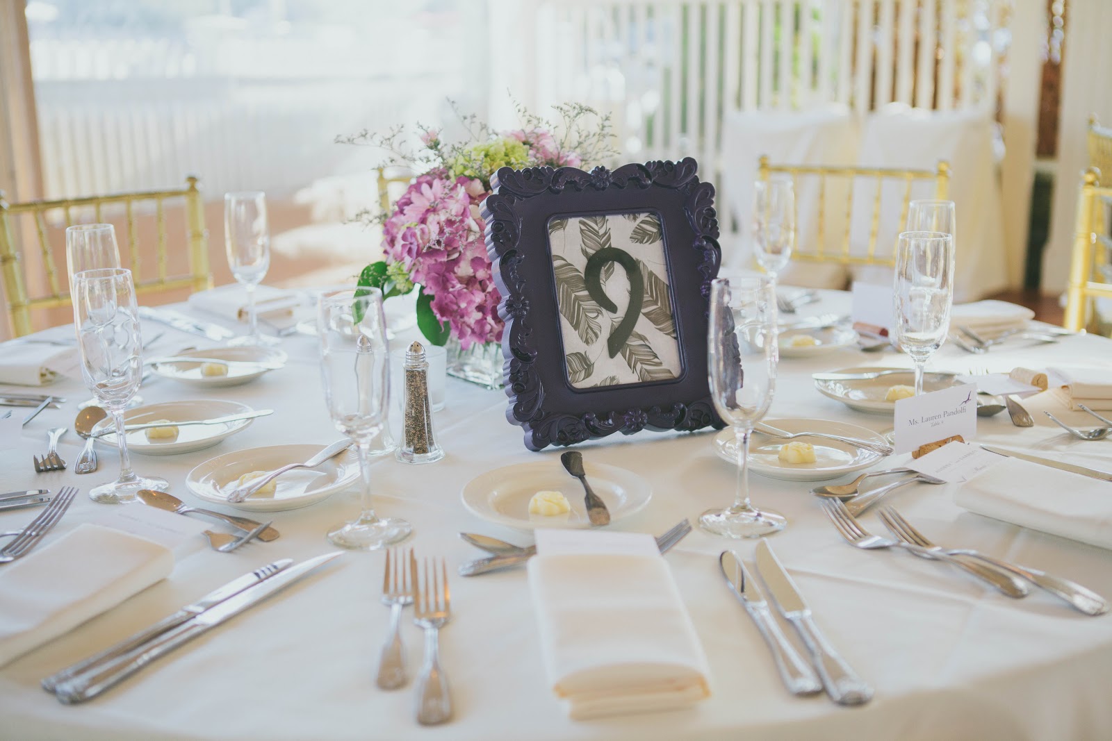 A Day in the Life: DIY Table Numbers