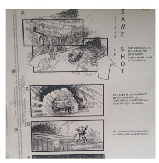 goldeneye 007: storyboard du nouveau james bond "Skyfall"