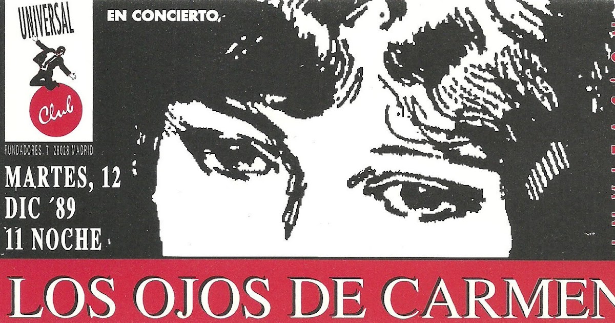 Entradas De Conciertos: Los Ojos De Carmen