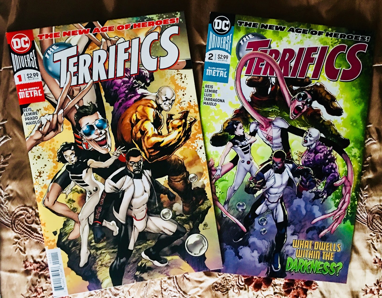 TEX's Comics Quest!: Terrifics #1 and #2 Review