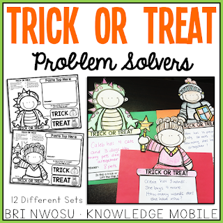 Halloween Treat: Student Created Problem Solver Craft - Knowledge Mobile