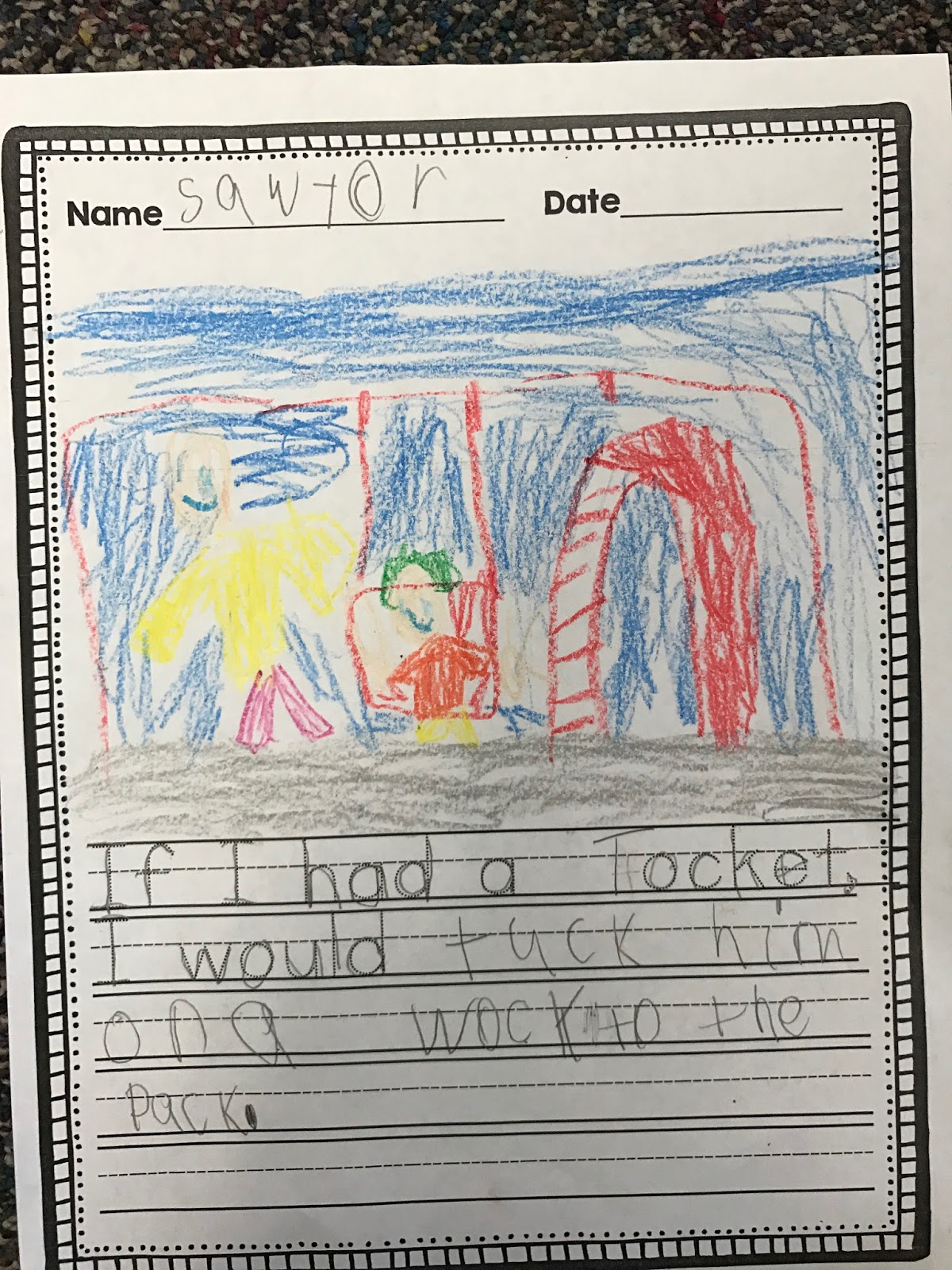 Simply Teaching Ideas: "There's a Wocket in My Pocket"