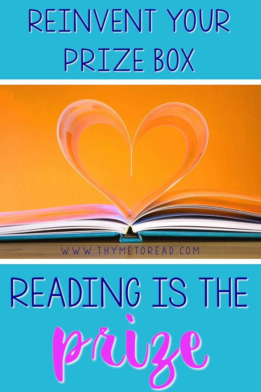 Reinvent Your Prize Box Now - Reading is the Prize | Thyme To Read