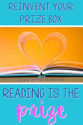 Reinvent Your Prize Box Now - Reading is the Prize | Thyme To Read