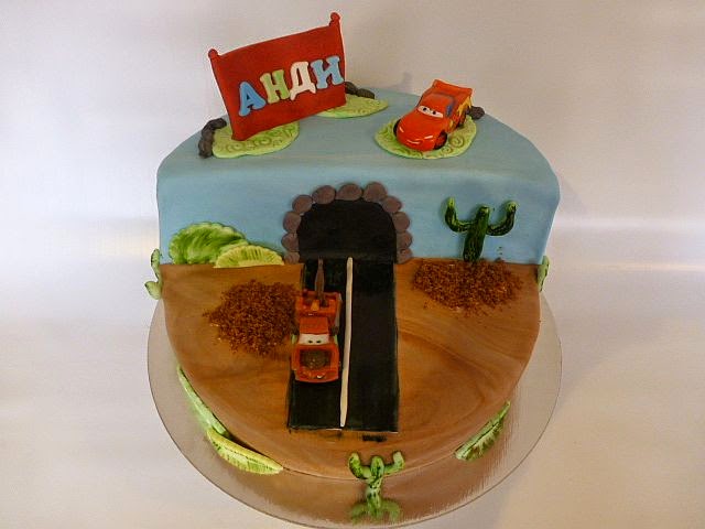 CakeSophia: Happy birthday Andy! (part 2)