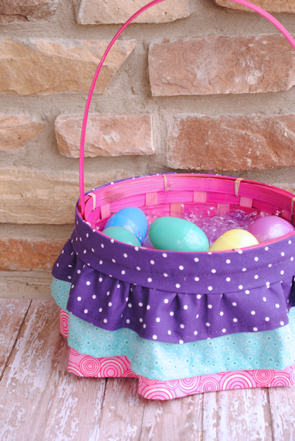 Be Different...Act Normal: Ruffled Easter Basket