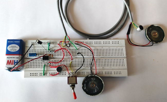 Simple Two Way Intercom Circuit - sl technological sevices