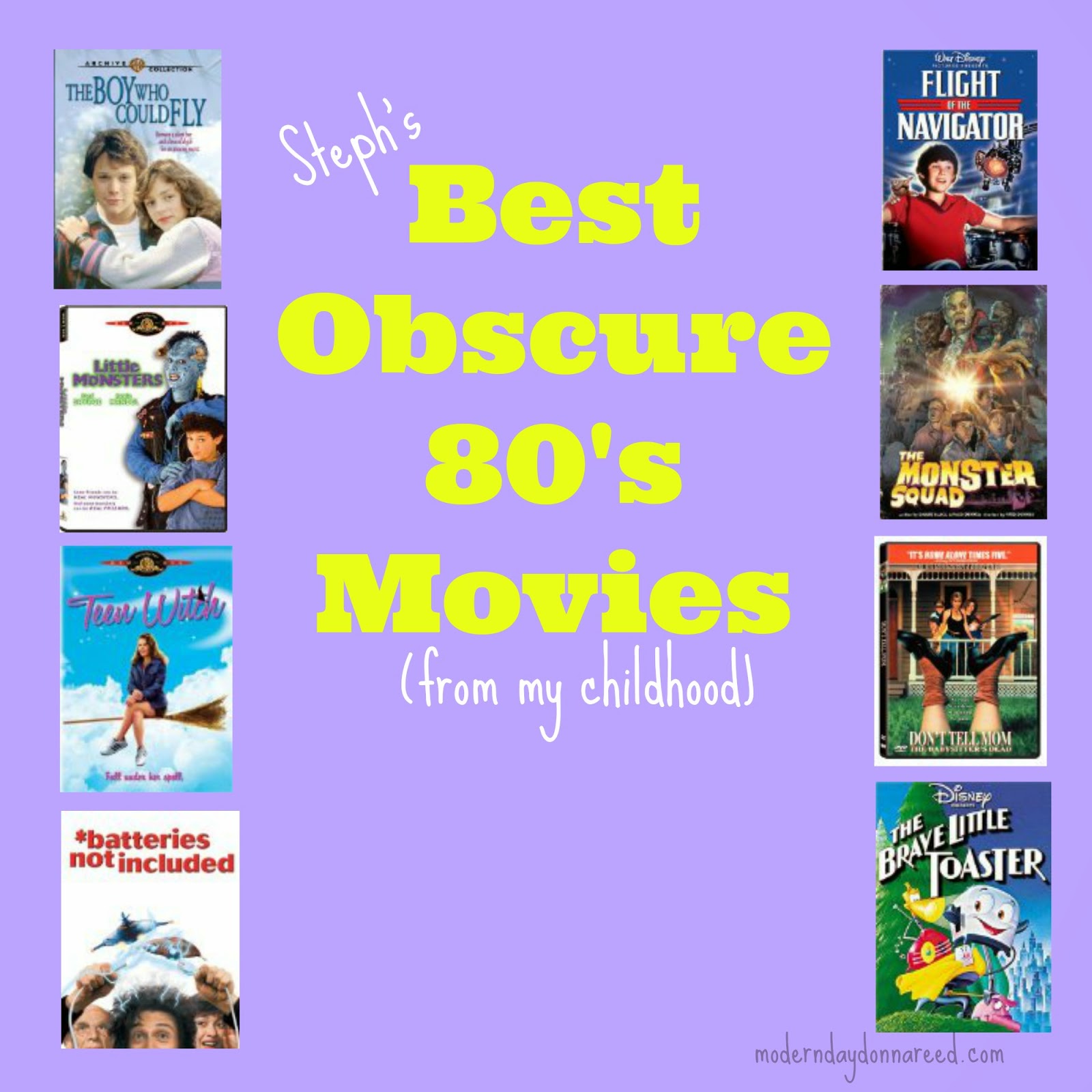 Best OBSCURE 80's Movies from my Childhood | Confessions of a Stay-At ...
