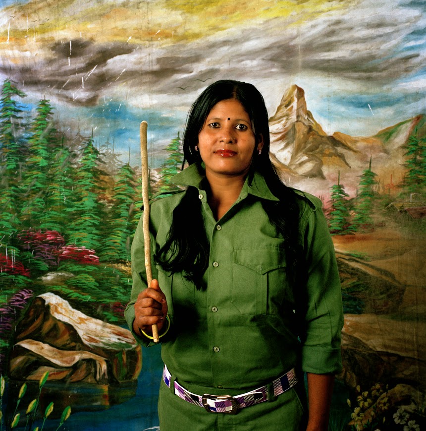 Meena Chaudhary is Nepal's first female mahout ~ sitazine