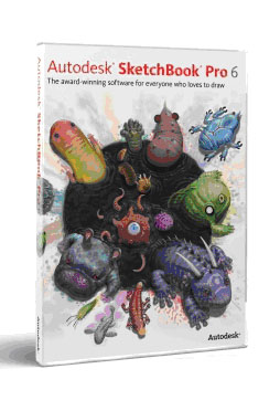 CG Taiwaner 台灣人玩動畫: Autodesk SketchBook Pro 6驚豔登場
