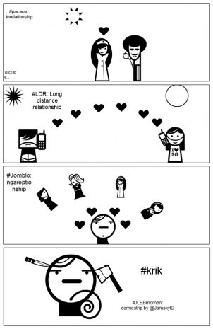 Sumber Informasi dan Teknologi: Ilustrasi Perbedaan Pacaran, LDR, dan ...