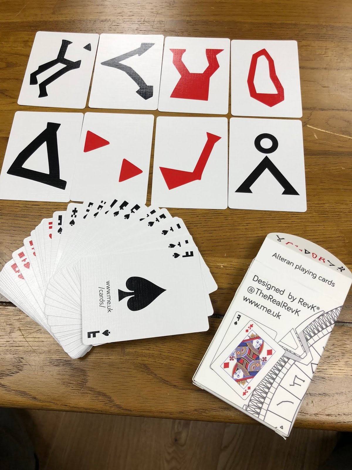 RevK®'s ramblings: Stargate Alteran playing cards