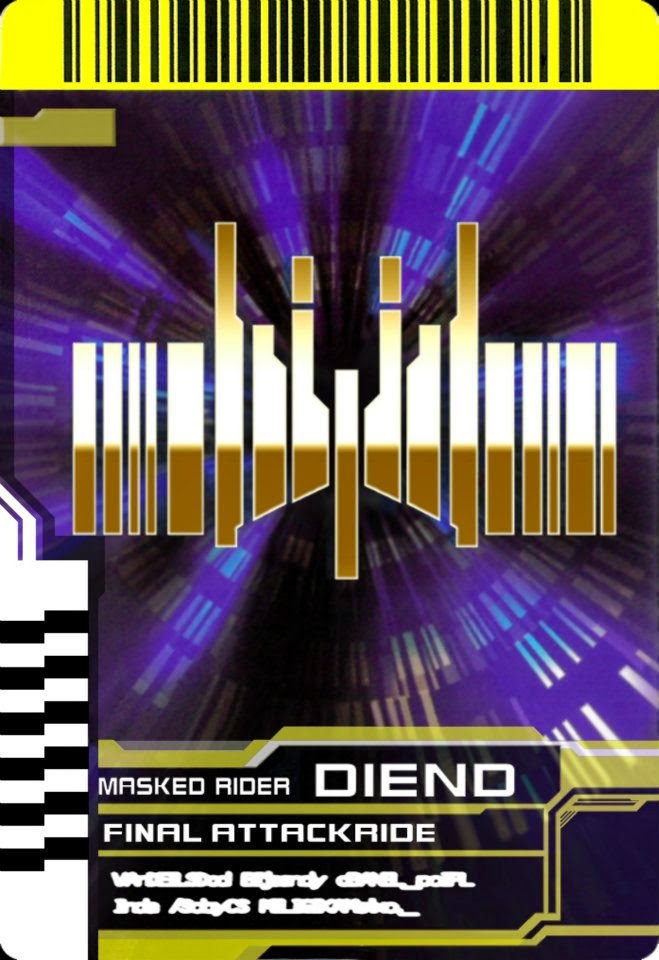Kamen Rider Diend Card - MURSANDRI