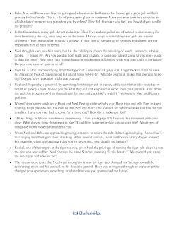 Tiger Boy by Mitali Perkins: Discuss