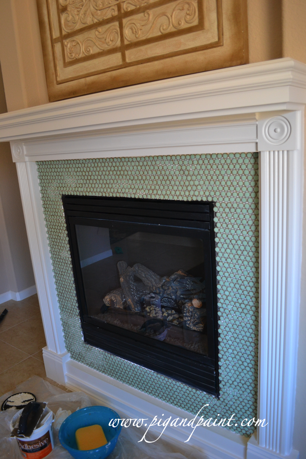 Fireplace: Tile Me Lovely