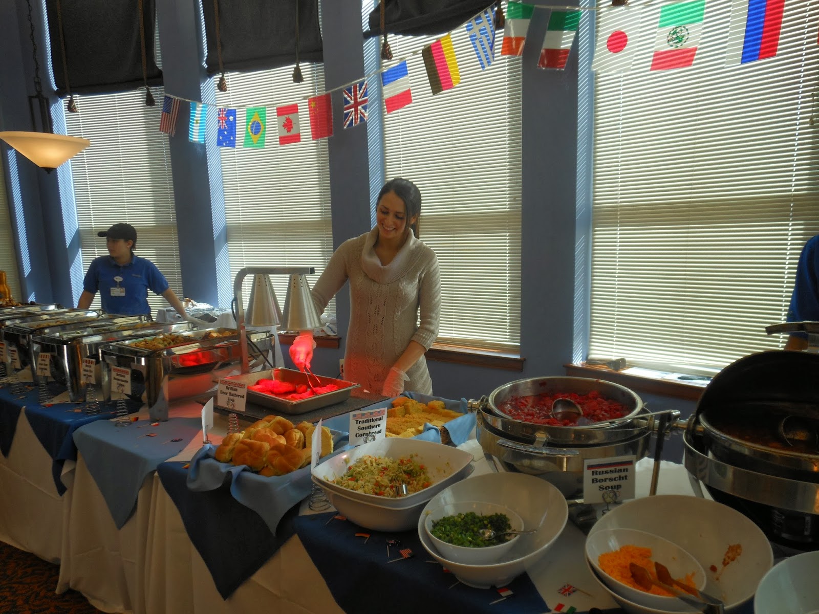 University of Maryland Dietetic Internship: 2014 Winter Olympic Theme Meal