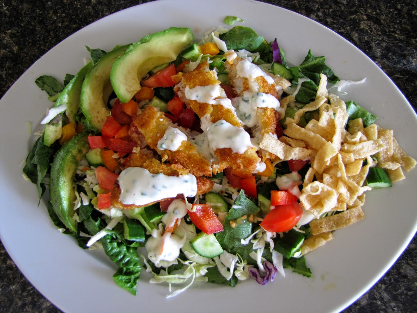 Mennonite Girls Can Cook: Fish Taco Salad
