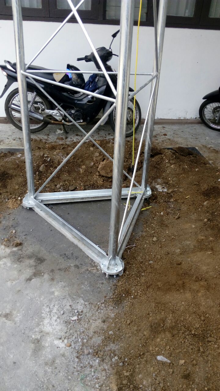 TOWER MINI SST - TOWER TRIPOLE - 3LEG TUBULAR 20M - 25M - 30M - 35M - 40M