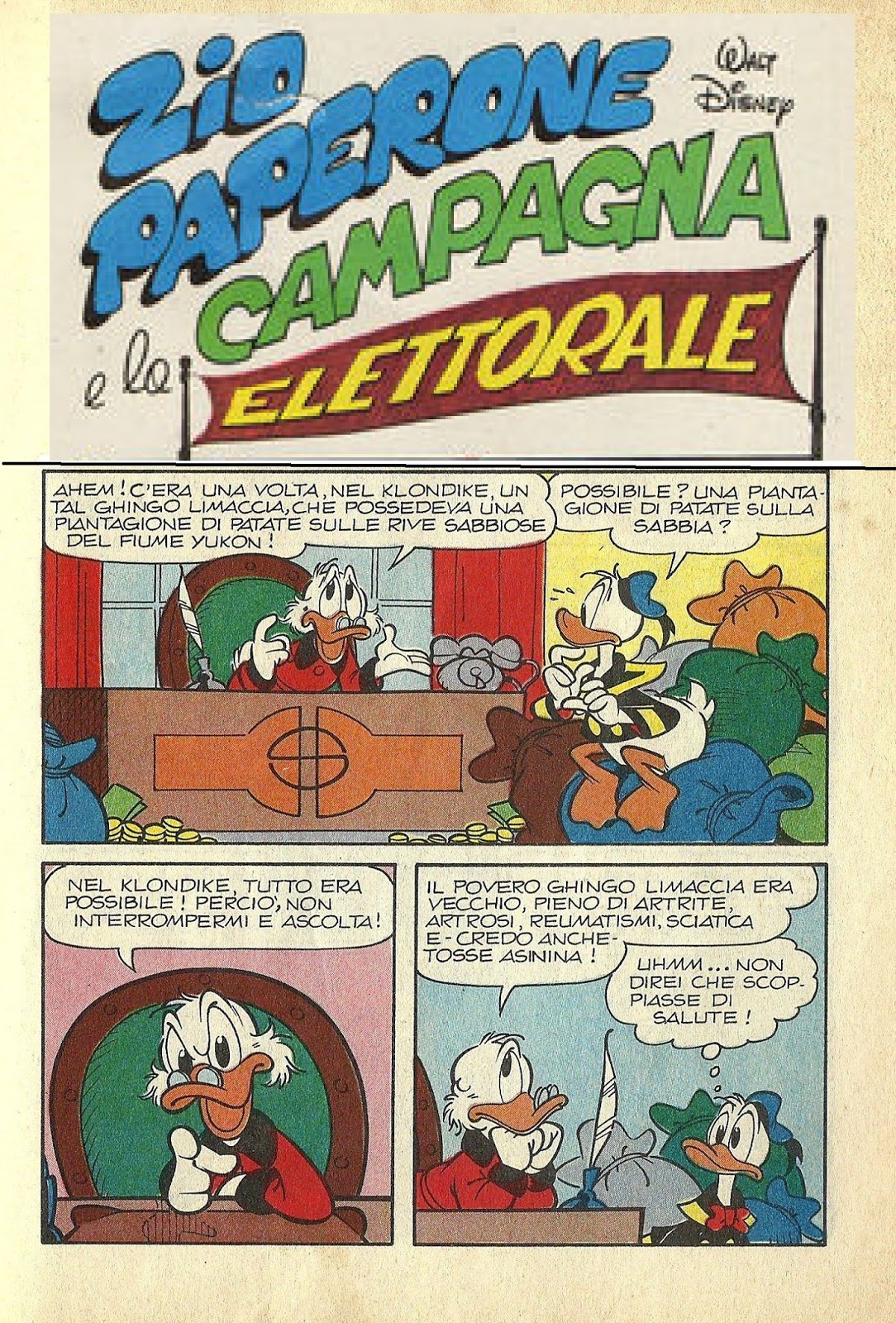 La Vita e le Opere del Giovane Paperone, secondo Guido Martina: 1917-1920: i Paralipomeni del ...