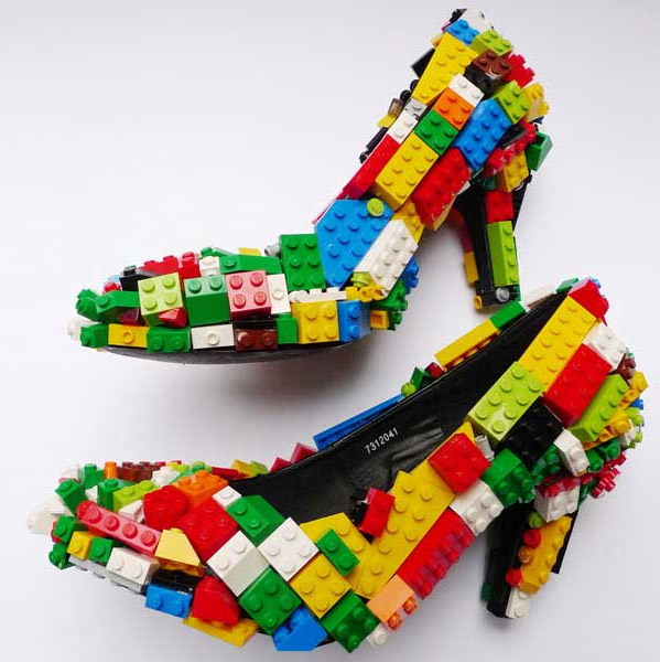 Selvage Blog: Lego Shoes